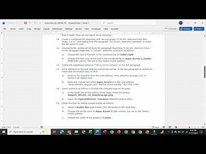 SAM Project B Word Module 01 Creating and Modifying a Flyer | SC_WD365_1B | Module 1: SAM Project B