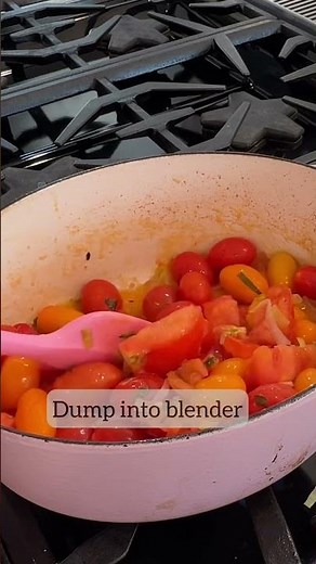 Don’t throw away over ripe tomatoes. Simple recipe ingredients & easy cooking method works magic