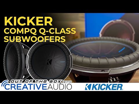 Kicker CompQ Q-Class Subwoofer Unboxing & Overview - Out of the Box
