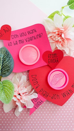 ❤️ Cricut Valentine’s Day Class Cards ❤️ To make these you will need cardstock, glue, Cricut pens, some foam tape, and those mini play-dough tubs. I create this Cricut Valentine’s Day project last year for my son’s class and they were a big hit. Grab the free SVG file downloads and the full tutorial by leaving me the word valentine in the comments 👇 Also, stay tuned because next week I am releasing another project you can make that will be exploding with fun. 🪅 #cricutvalentines #cricut #cards