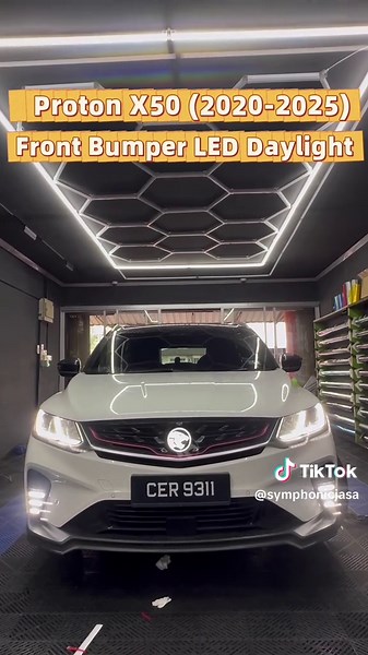 Proton X50 DRL LED Daylight and Running Signal Features