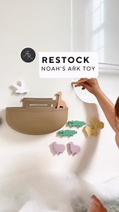 167K views · 666 reactions | BACK IN STOCK ALERT Sold Out in 1 Day Multiple Times! Our beloved Noah’s Ark Toy is FINALLY back! 拾  Over 1,000 people have signed up to be notified - don’t miss your chance to grab yours!  40% off + a free gift! Automatically applies at checkout! 漣 Multiple other products also restocked just in time for Christmas!  Encourage faith. Spark imagination. Make playtime meaningful. | Ryan & Rose | Facebook