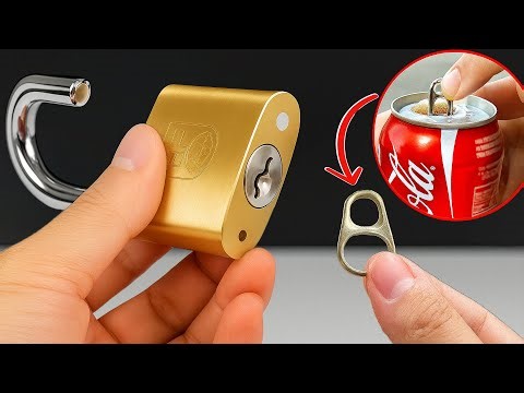 🔥Billions of people don't know Insane Way to Open Any Lock Without a Key!