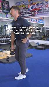 Hinging is a great way to produce internal rotation. Hinging works so well to produce hip internal rotation due to the areas of the pelvis that are worked most when hinging. Hinging requires that the posterior lower portion of the pelvis be able to expand (load) and then compress (produce force). When the posterior lower portion of the pelvis expands the sacrum can nutate which is associated with internal rotation of the hip. Long story short, if you’re missing IR, a workout that focuses on hing