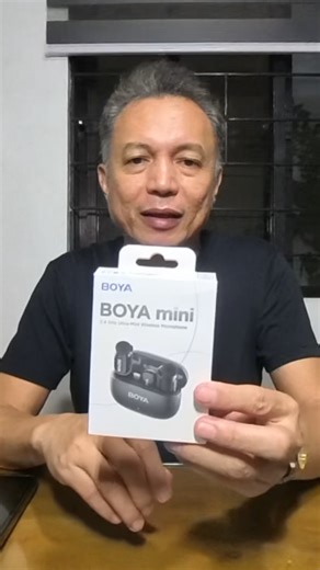 Non-food related review: Boya mini microphone unboxing and testing. I believe this will greatly improve the contents I'm creating. Shopee: https://s.shopee.ph/6VF0ucUVyE Thank you so much BOYA Audio Boya official store for sending this over! #boyamic #boyamicrophone #diabetes #diabetescare #type2diabetes #diabetesawareness #bloodsugarcheck #bloodsugarcontrol #diabeticfood #cancersurvivor #kidney #kidneyhealth #pinoyfood #OttaiCGM #ottai #sinocare #sinocarephilippines #highlights #fblifestyle #po