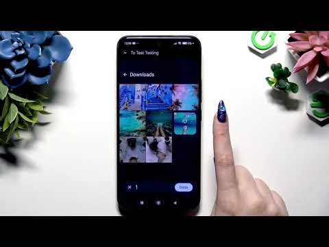 POCO M8 Pro 5G - How to Add Photos to a Text Message