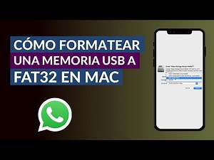 Cómo Formatear una Memoria USB Pendrive a FAT32 en Mac - Fácil y Rápido
