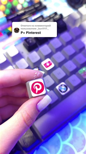 Custom Keyboard Art Inspired by Pinterest Designs