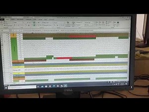 How to make Strip chart for highway project - Part 1 / Simple Automated excel sheet