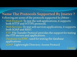 JMeter Interview Questions and Answers for freshers and experienced– Part 2