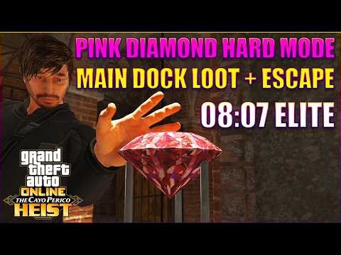 Pink Diamond Main Dock Loot + Escape! 8:07 Elite Challenge w/ Kosatka | Valentine's Day 2026 Event