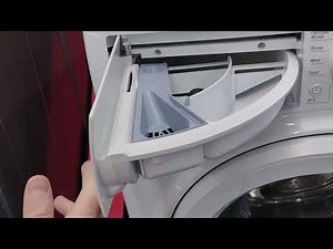 AMAZING Detergent Drawer on this HotPoint Washing Machine!