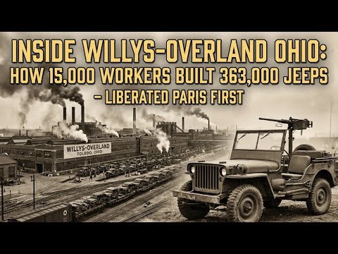 Inside Willys-Overland Ohio: How 15,000 Workers Built 363,000 Jeeps — Liberated Paris First