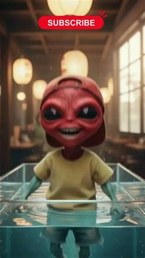 Alien Tries Sushi For The First Time!