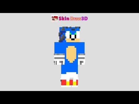 Sonic Minecraft Skin