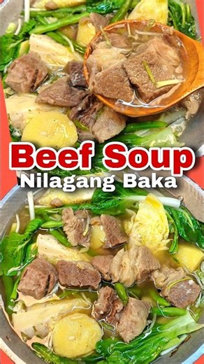 BEEF BULALO SOUP RECIPE | NILAGANG BAKA FILIPINO ULAM BUDGET MEAL