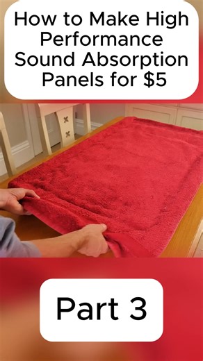 How to Make High Performance Sound Absorption Panels for $5 #manufacturing #soundproofpanels #UK
