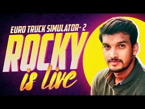 🔴LIVE: ETS-2 TELUGU LIVE STREAM (ROCKY LEGEND LIVE) | #ets2mode