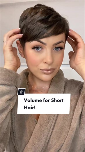 Instant Volume and Texture for Short Hair | Hair Tutorial