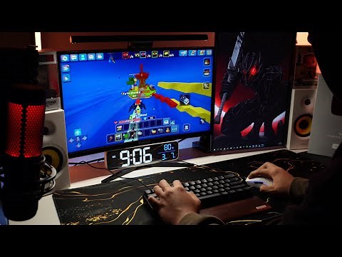 TylerBanks Unlimited CPS on Bedwars Blockman GO PC!! Legendary PC Bedwars Gameplay!! - Blockman Go