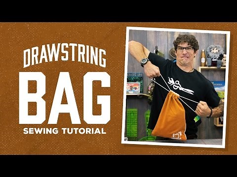 Make a Double-Pull Drawstring Bag with Rob