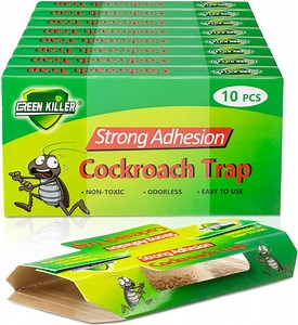 [Hot Item] Roach Killer Indoor Sticky Roach Traps Glue Cockroach Killer Infestation Home Cockroach Trap