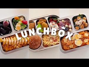 Lunch Box 🍱 • 13 Fun ideas | Pack my Lunch Bento with me Collection #9 | ASMR