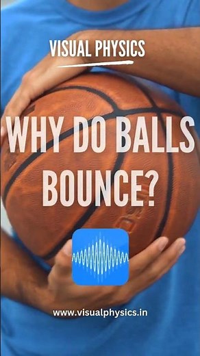 Why Do Balls Bounce? The Physics of Elasticity & Motion Explained! 🏀🎾 #viralvideo #iit #neet #facts