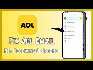 How To Fix AOL Mail Not Receiving Emails On iphone (Quick-Fix)