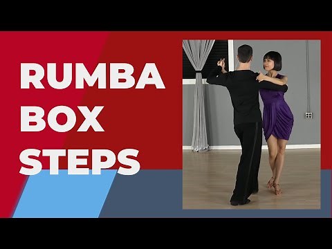 Rumba Dance Steps - Rumba Box Step In American style