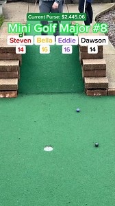 Mini Golf Major #8 Round 1, Group 2 18 holes (Holes 7-9) #golf #minigolf #fun #minigolfer #crazygolfing #golfing #crazygolfcourse #minigolfers #crazygolfers #minigolfmarketing #golfer #family #crazygolfer #miniaturegolfcourse | One Golf