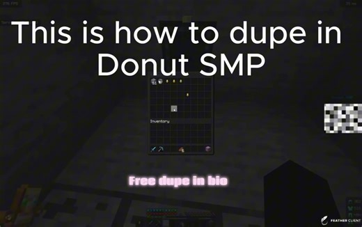 Free dupe#fyp #drdonutt #donutsmp #hack #media | donut