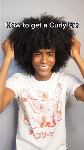 Curly Fro Tutorial #curly #afrocurls #curls #afrohairstyles #curlyhairstyles #blackhair #naturalhair