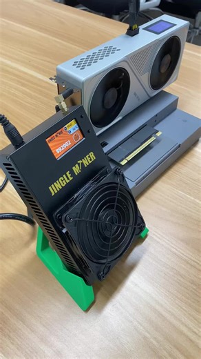 A head-to-head battle of Bitcoin GPU design styles #bitmain #bitcoinmining #jinglemining #Miner #crypto #GPU #3dprinting #gadgets