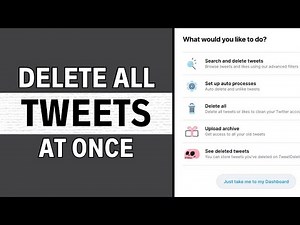 How to Delete All Tweets from Twitter/X AT ONCE | Full Guide