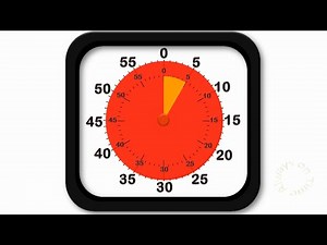 1 hour and 5 minutes visual timer