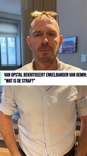 🎥 BEKIJK: Volgens Bart Van Opstal kunnen er gerust strengere straffen geregeld worden voor minderjarige drugsuithalers. Meer info: https://www.v-nieuws.be/van-opstal-bekritiseert-enkelbanden-van-demir-wat-is-de-straf/ | V-NIEUWS