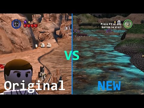 The Art of LEGO Modding - The Before and After of my custom LEGO Star Wars The Complete Saga Levels
