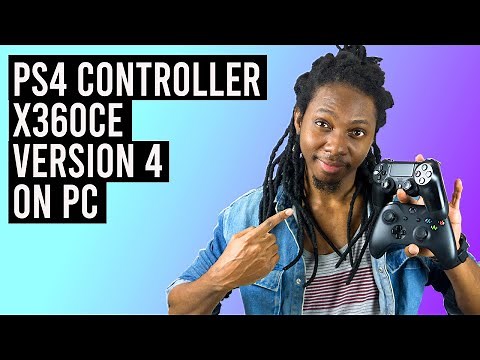How to setup PS4 Controller on PC with new x360ce Version 4 Tutorial