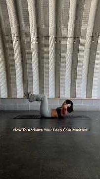 How To Activate Your Deep Core Muscles | lessons from a Pilates instructor