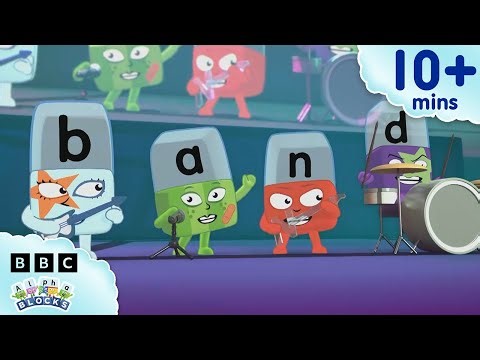 Battle of the Bands Ultimate Showdown | Learn to Read and Spell for Kids | Alphablocks