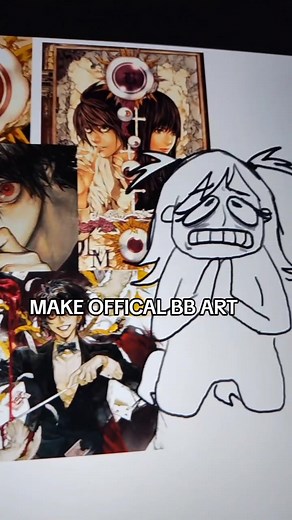 #deathnote I've done so much research but I legit can't find ONE official art of this man besides a damn red eyeball☹️ btw just finished reading L Change the World, currently crying #beyondbirthday #anothernote #rueryuzaki #ryuzaki #takeshiobata #fy #fyp #llawliet #ldeathnote