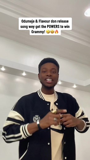 Odumeje & Flavour: Powers to Win Grammy! 🤣🤩🔥