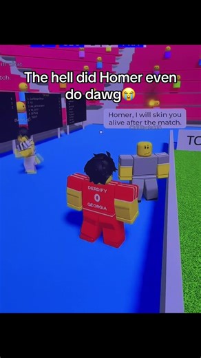 Chill out bro 🥀💔 #touchfootball #fypviral #robloxfyp #itsnotthatserious #fyp