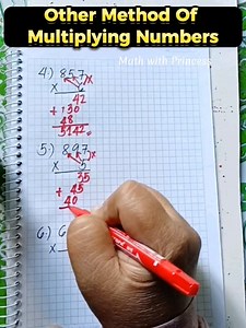 26K views · 1.7K reactions | Math Review: Other Method Of Multiplying Numbers #Math #Mathviral #Mathhacks #Mathreview # Mathematics #Mathtricks # Mathviralvideo Title: Suroor Artist: Brinda Link: https://business.facebook.com/sound/collection/?sound_collection_tab=sound_tracks&asset_id=677025967445830&reference=artist_attr | Math with Princess | Facebook
