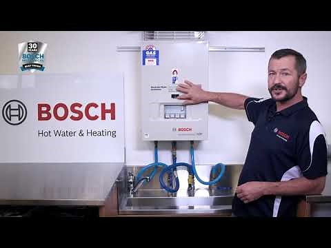 How to relight Bosch Pilot Ignition Hot Water System
