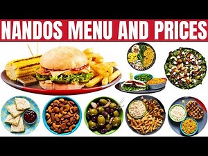 Nandos Menu and Prices 2025 UK | Chicken, Burger, Chips, Wings, Pitta, Rice, Salad, Platter, etc