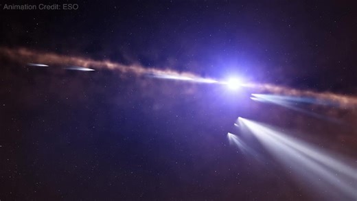 Dead star consumes material from planets in Hubble data