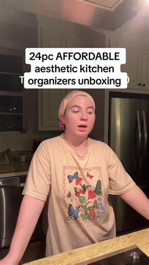 24pc AFFORDABLE Aesthetic Kitchen Organizers Unboxing