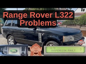Range Rover L322 - Problems So Far.... Air suspension issue..